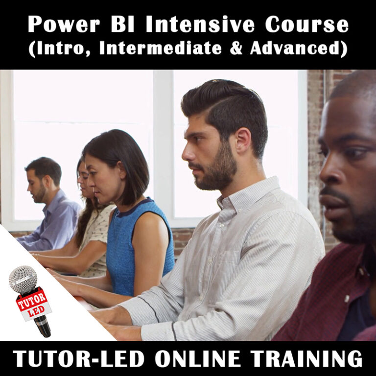 Power BI 1-Week Intensive Course (Intro, Intermediate & Advanced) | G ...