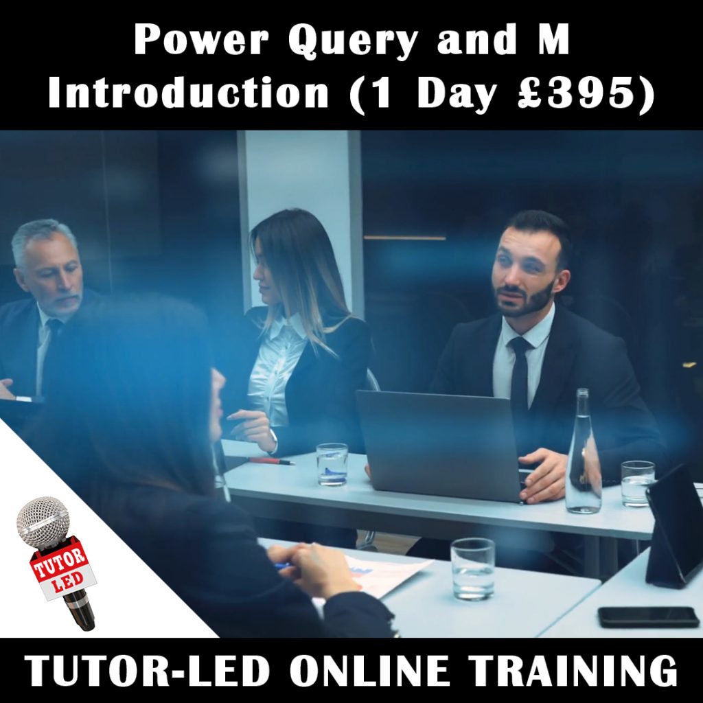 Power Query and M Introduction | G Com Solutions Limited
